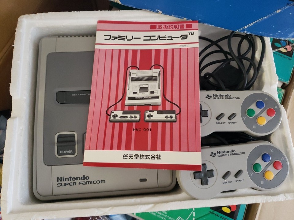 Nintendo Super Famicom SHVC-001 Retro Console, Japan,ships From Usa ...