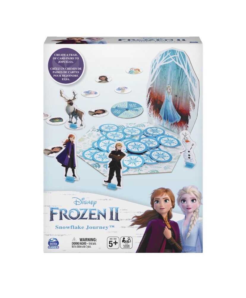 NEW - Disney FROZEN 2 Snowflake Journey Board Game - Free Shipping ...