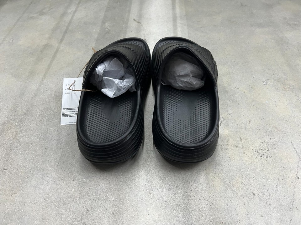 Reebok DMX Recovery Slides Unisex Black 100209351 - New | eBay