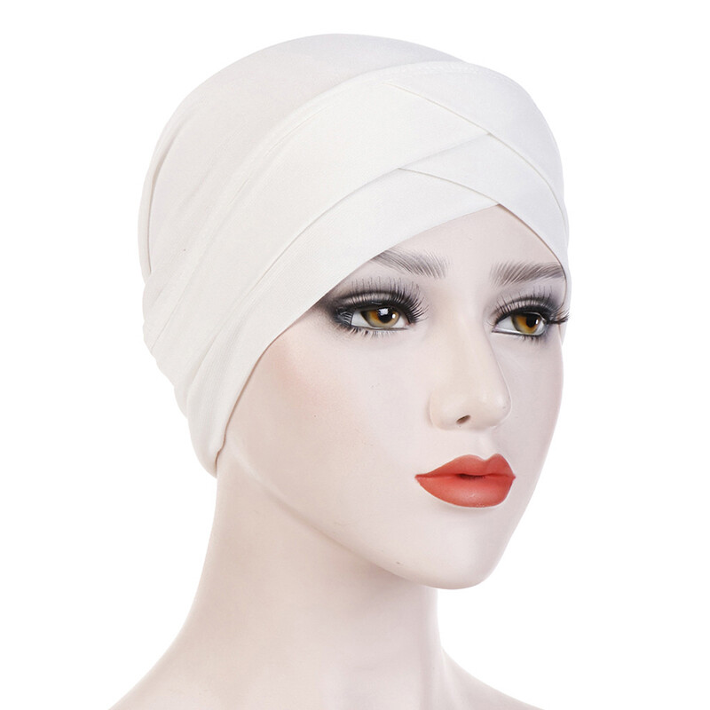 Full Cover Inner Hijab Caps Muslim stretch Turban cap Islamic ...