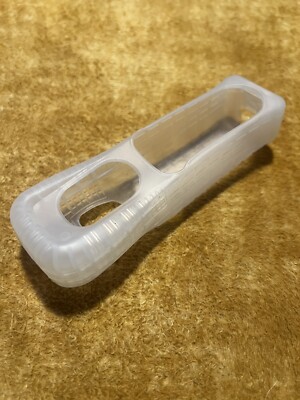 OEM Nintendo Wii Silicone Remote Controller CLEAR Sleeve Cover RVL-022 ...