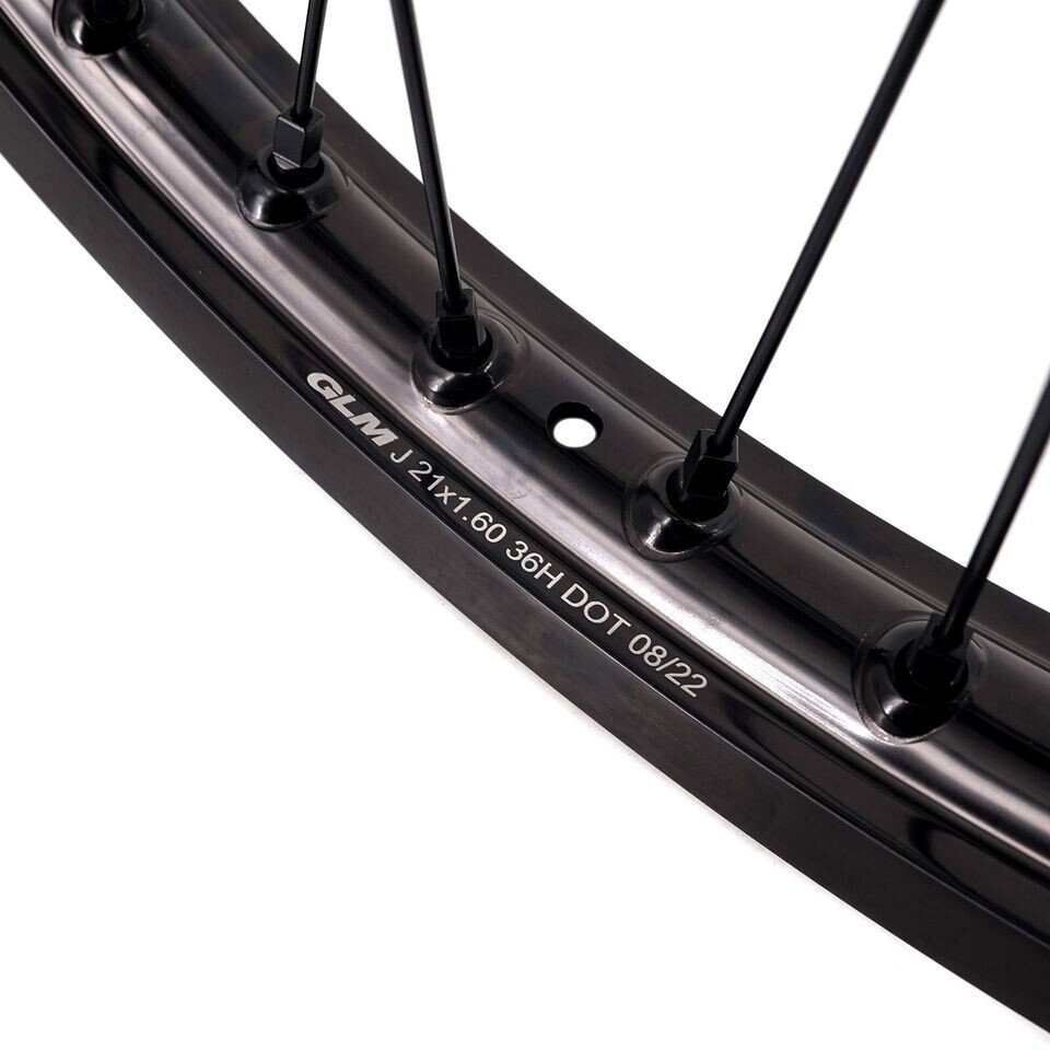 21 inch KKE Front Wheel Fit Surron Ultra Bee Rim CNC Hub Black Dirt e ...