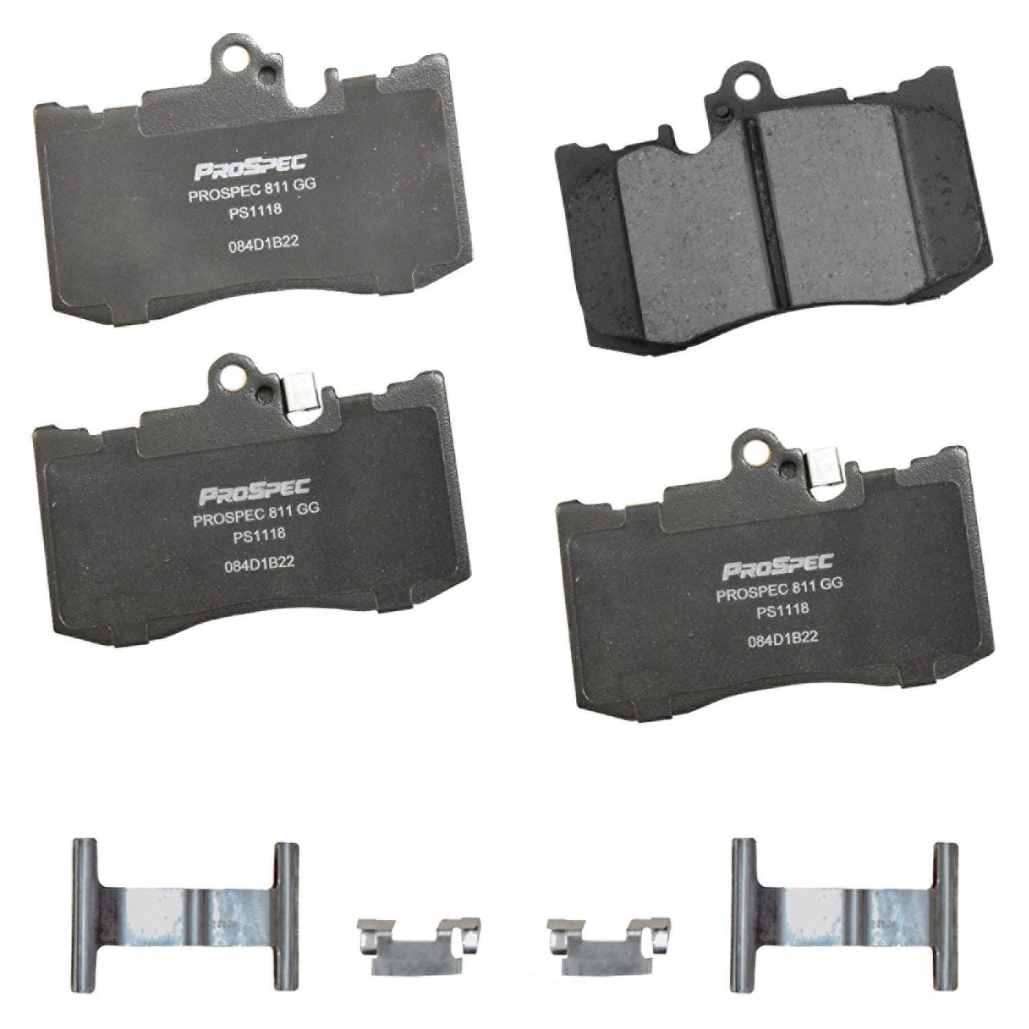 Disc Brake Pad Set-Ceramic PROSPEC PS1118 for sale online | eBay