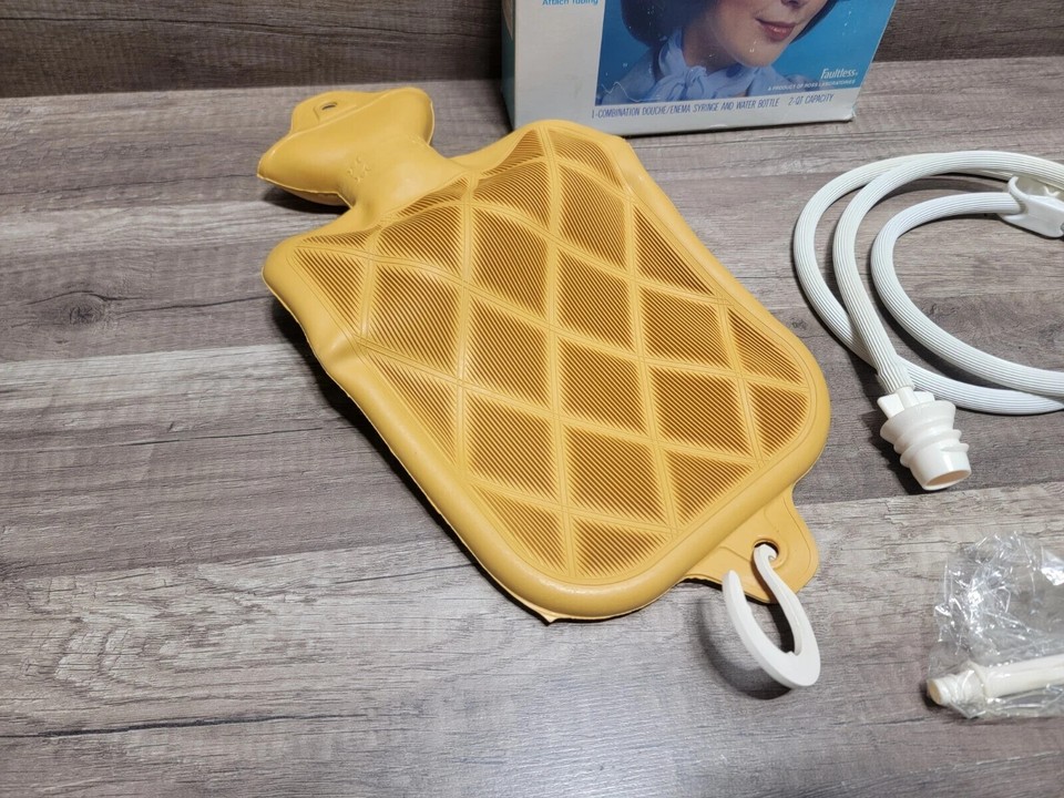 Faultless Vintage Spectra Combination Douche/ Enema Syringe & Water ...