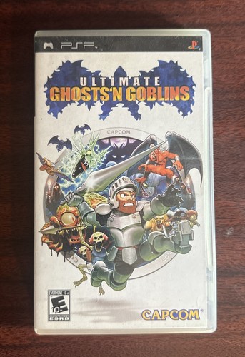 Ultimate Ghosts N Goblins Sony PSP PlayStation Portable Complete Case ...