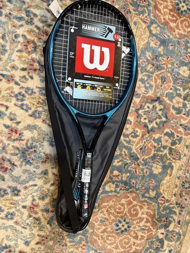 Brand New Wilson Hammer 5.0 Tennis Racket 4 3/8 Grip | eBay