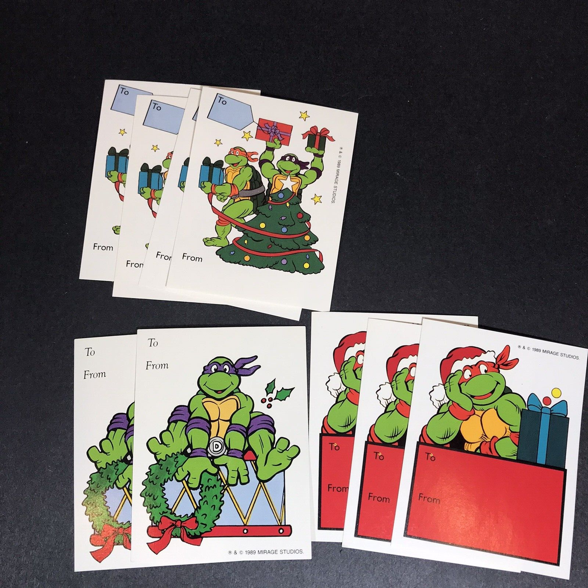 Teenage Mutant Ninja Turtles Christmas Tags Teenage Mutant Ninja