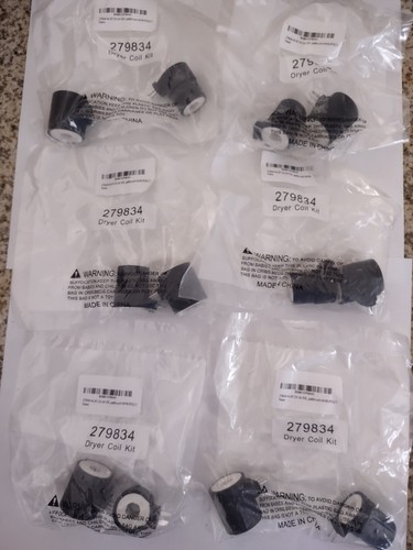 6 Pack Of 279834 AP3094251 PS334310 Gas Dryer Coils Kit for Multiple ...