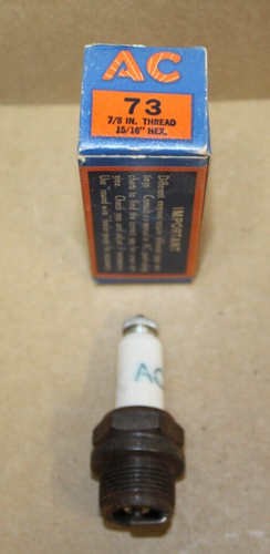 Spark Plug Vintage AC Type 73 | eBay