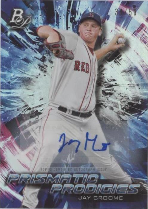 2018 Bowman Platinum - Platinum Prismatic Prodigies Jay Groome #PPP-9 ...