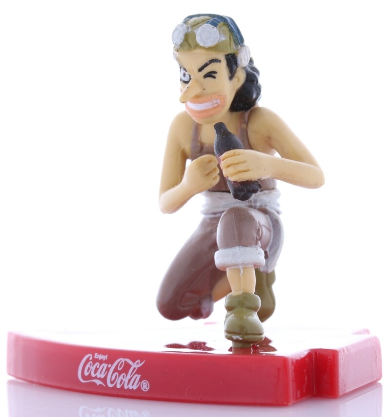 One Piece Figurine Figure Coca-Cola x Luffy and Friends 05 Usopp | eBay