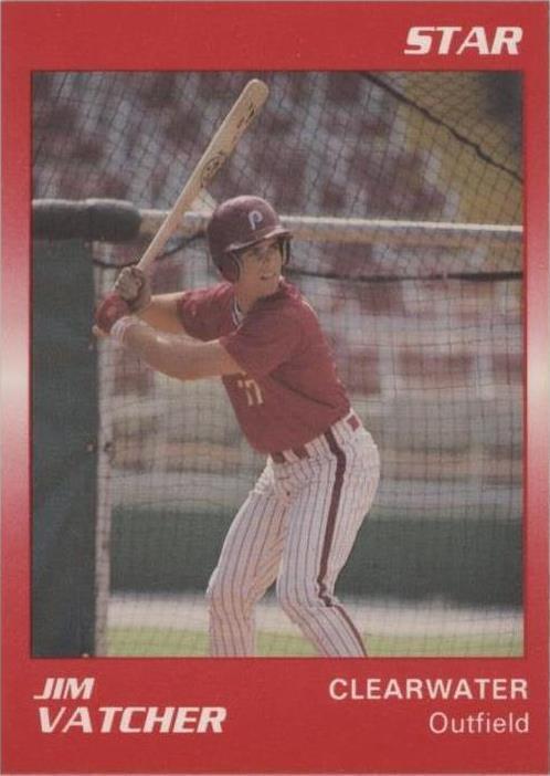 1989 Star Minor League - Jim Vatcher #14 (RC) for sale online | eBay