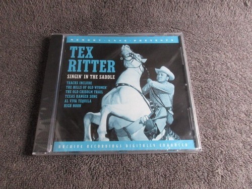TEX RITTER ~ Singin' In The Saddle CD NEW 24 tracks 5034504283725| eBay