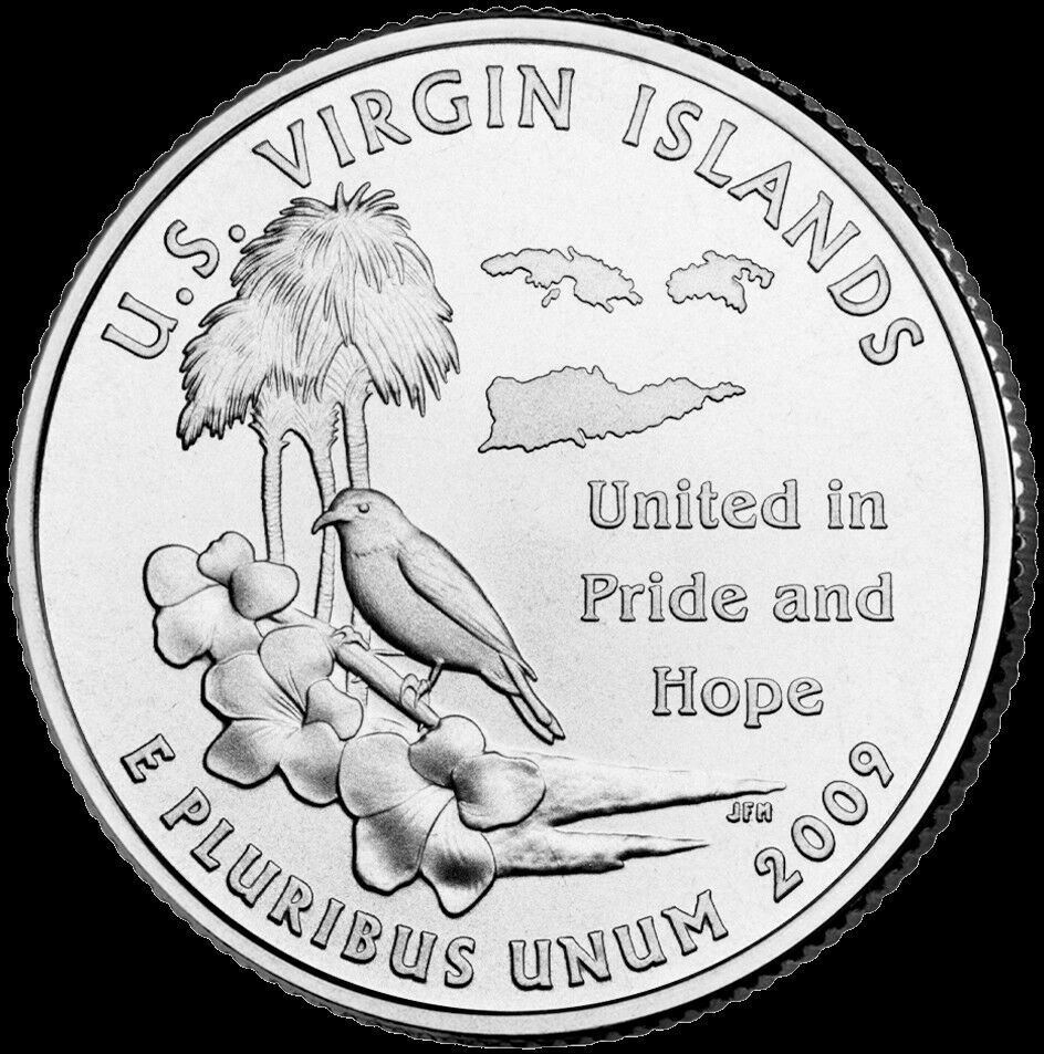 A Complete 6 Coin Set 2009 U.S.TERRITORIAL Brilliant Uncirculated ...