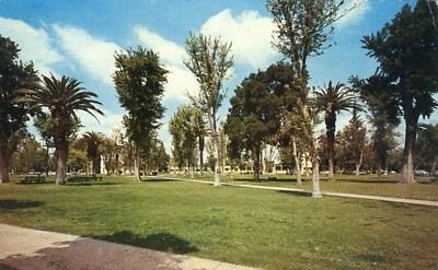 Court House Park Merced California 1963 Postcard | eBay