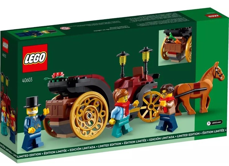 LEGO #40603 Wintertime Carriage Ride LEGO EXCLUSIVE GWP - NEW / SEALED ...