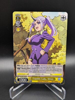 Weiss Schwarz Shion TSK/S82-E022 C Time I Got Reincarnated as A Slime NM Card | eBay