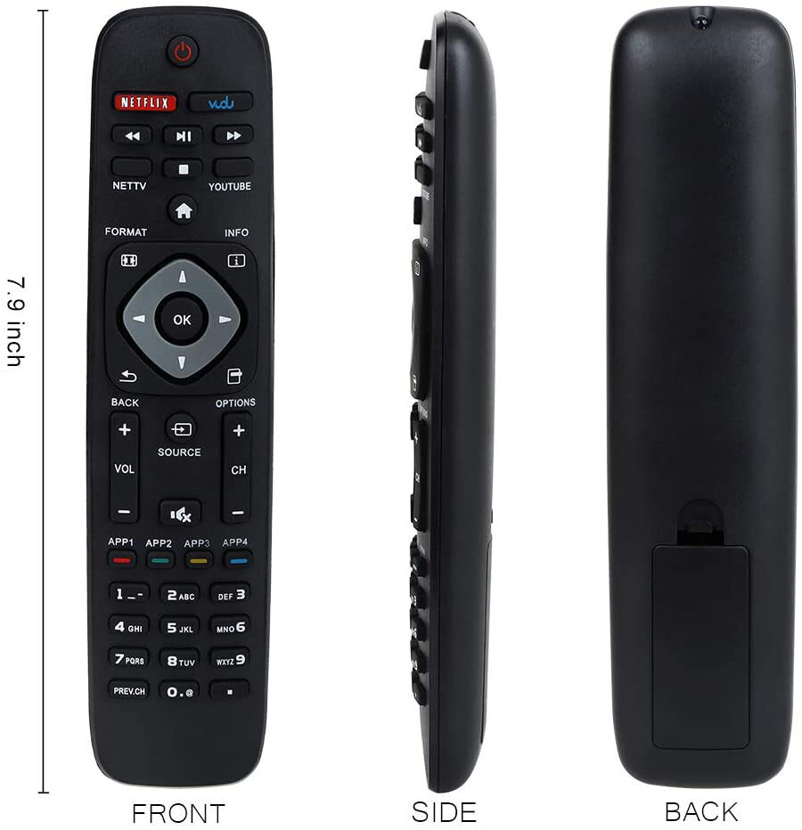 Universal Remote Control for Philips TV 50PFL5601/F7, 55PFL5602/F7 ...