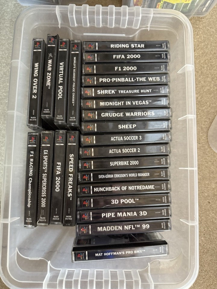 219 PlayStation 1 PS1 Games Bundle Mystery Box 3 Game Packs | eBay UK