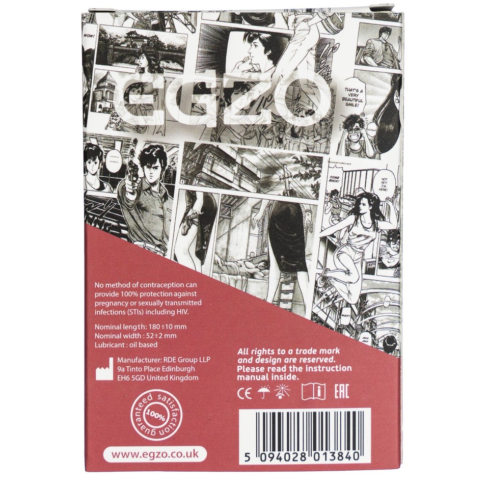 Egzo Uncle Bob Kondom mit Paspel Medium, 1 Stück | eBay UK