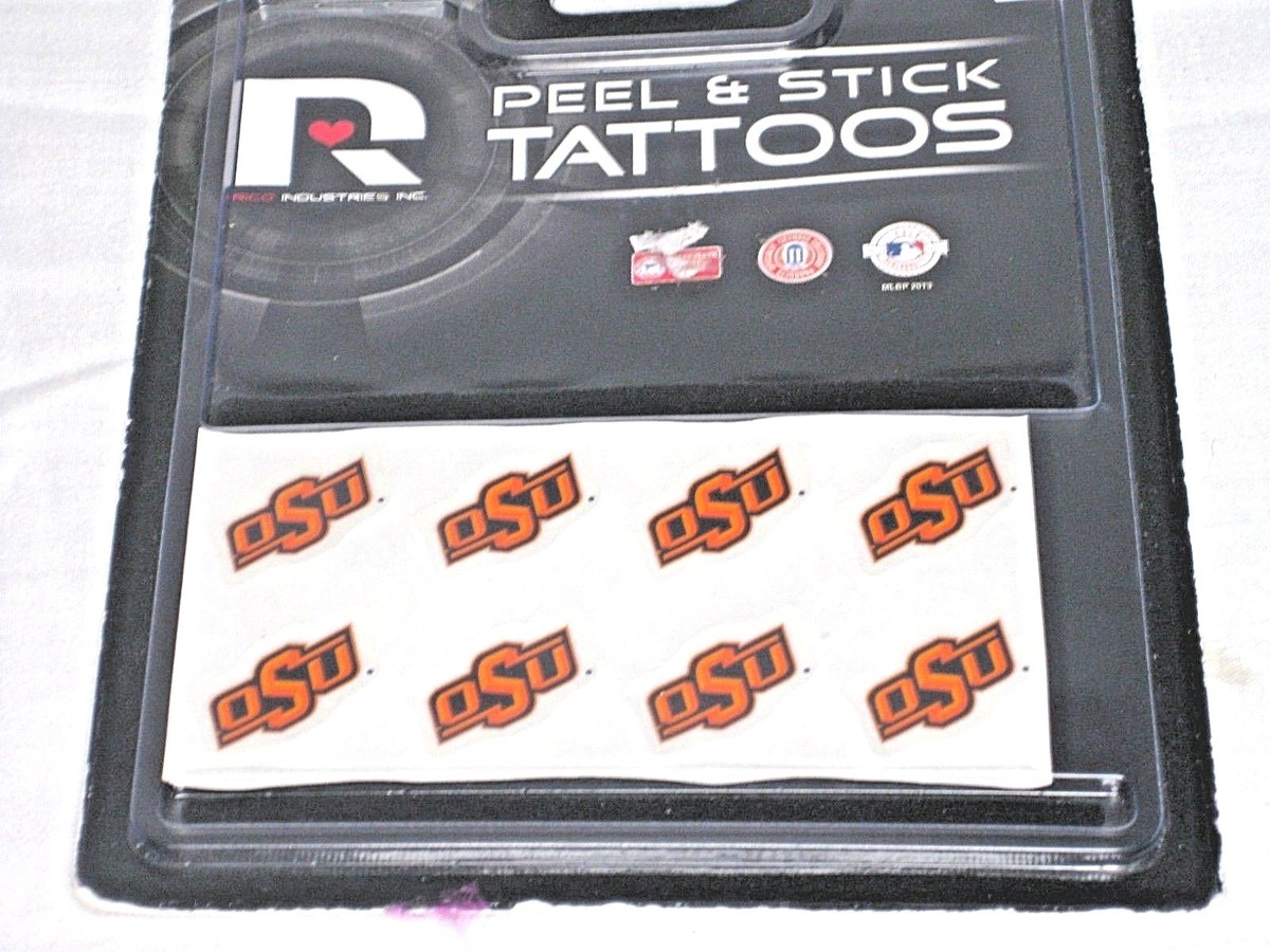 Osu Face Tattoos Nc State Face Tattoos & Face Stickers | Fast & Free