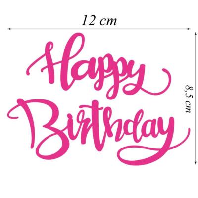 FUSTELLA SOTTILE HAPPY BIRTHDAY | eBay