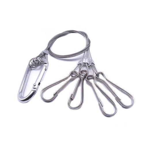 Stainless Steel Hanging Kits Wire Rope Hook Hanger for Plant Grow ...