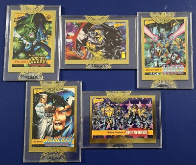 Wizard Press Gold Foil cards; complete your set or get them all; sealed ...