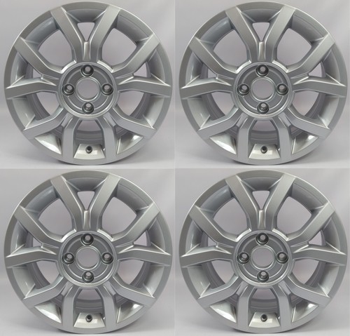 GENUINE VW UP 15” Alloy Wheels Set Waffle X4 Alloys 1S0601025R 8Z8 ...