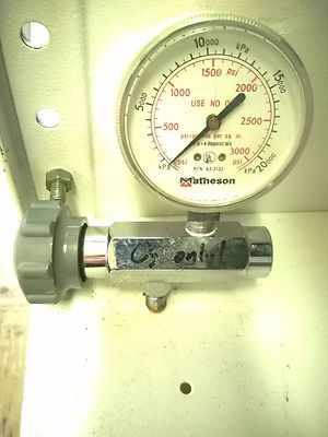 Matheson 52A 3000 psi. Oxygen Regulator with Gauge. | eBay