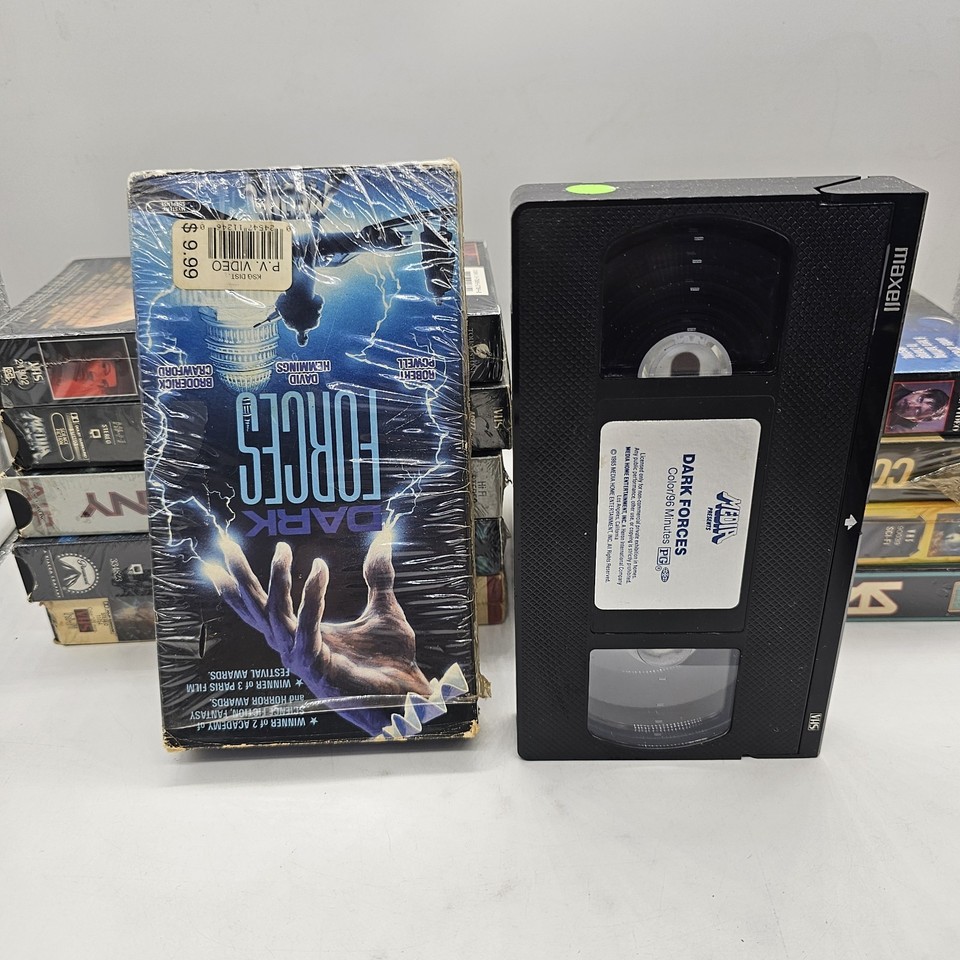 Vintage Horror Sci-Fi Cult-Classic VHS Lot Spaceship Making Contact Etc ...