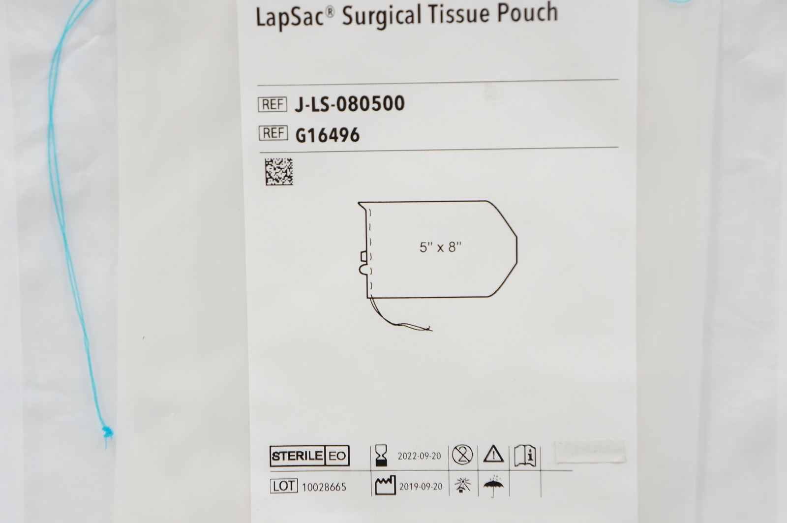 Cook G16496 LapSac Surgical Tissue Pouch 5inch x 8inch | eBay