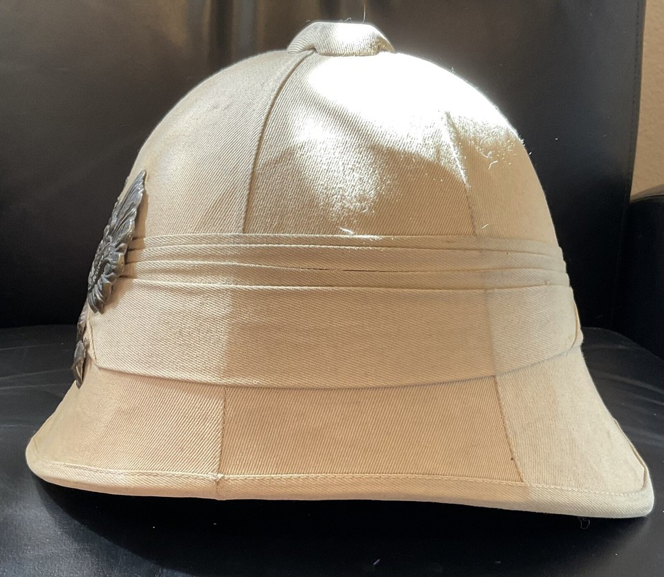 German Colonial WW1 Schutztruppe Modified British Pith Helmet | eBay