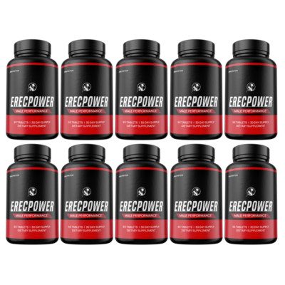 Erec Power - Male Performance Dietary Supplement 60 Tablets (10 Pack ...