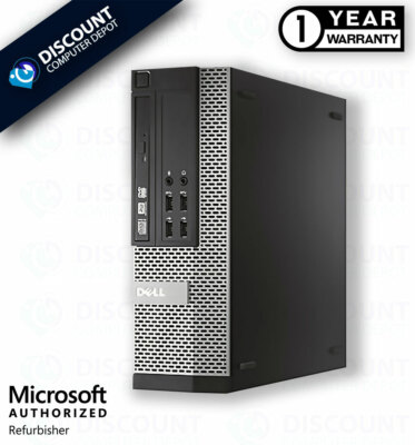 Dell Home Desktop Computer Core i3-4130 8GB RAM 256GB SSD Windows 10 PC ...