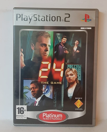 24 THE GAME PLATINUM - PLAYSTATION 2 PS2 | eBay