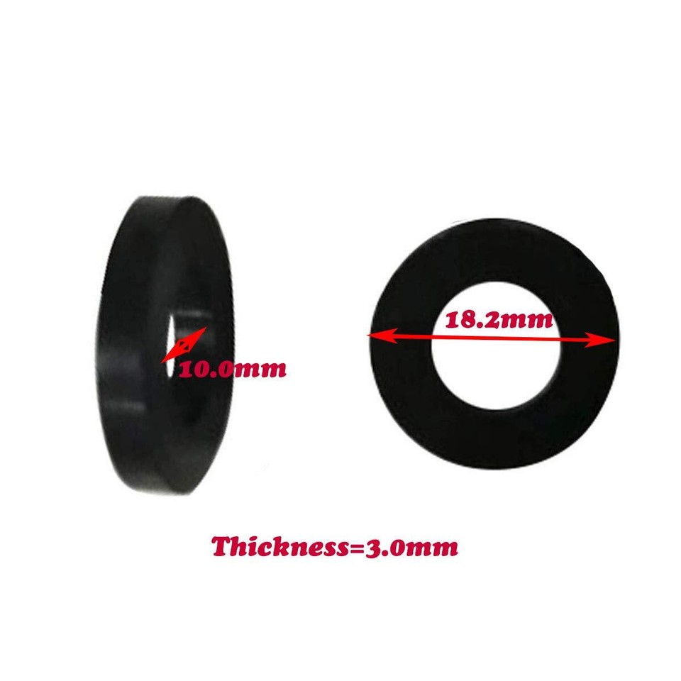 Propane Gas Adapter O-Rings, 10Pcs Propane Tank Gasket, Soft Rubber O ...