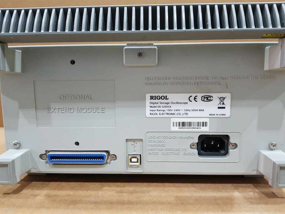 RIGOL DS 5202CA Digital Storage Oscilloscope 200mhz 1Gs/s | eBay