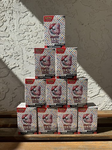 Pokemon TCG Scarlet & Violet 151 Booster Bundle Box | 6 Packs | FACTORY ...