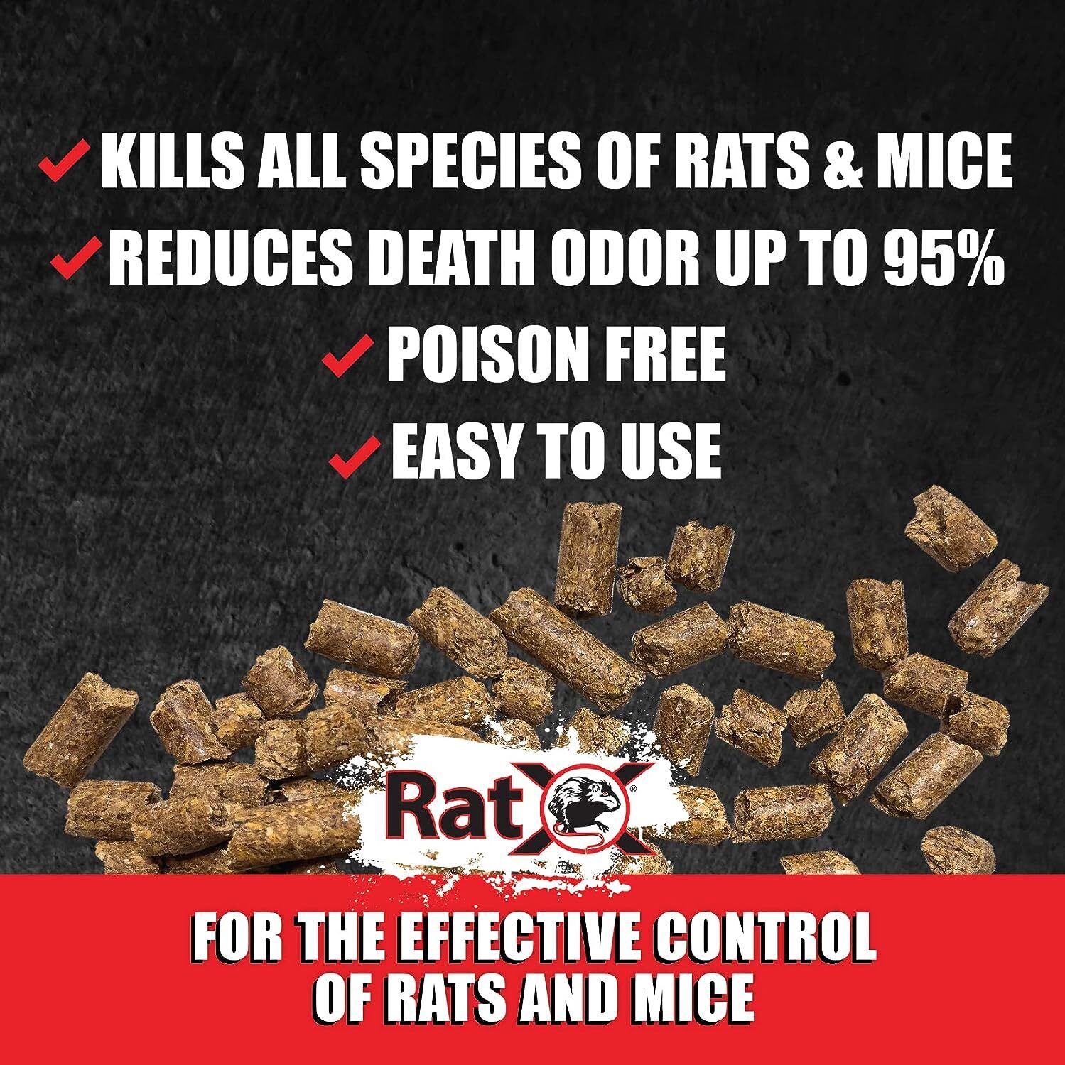 Rat X Rat/Mouse Killer Bait - 620101 (1 lb) for sale online | eBay