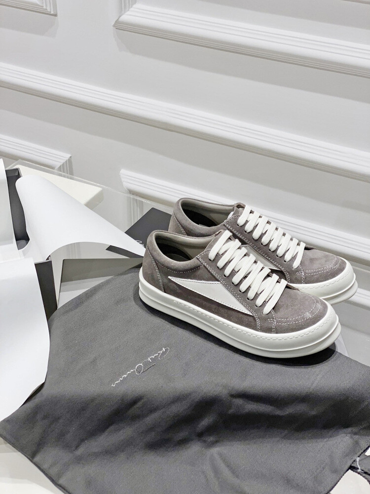 Rick Owens Black and white high street low top sneakers | eBay Rick Owens Black and white high street low top sneakers | eBay