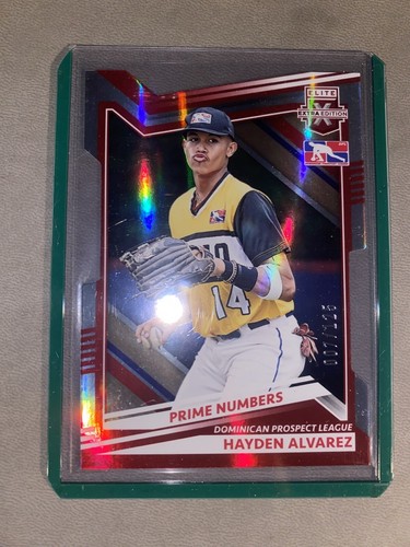 2022 Panini Elite Extra Edition - Prime Numbers B Die-Cut #171 Hayden ...