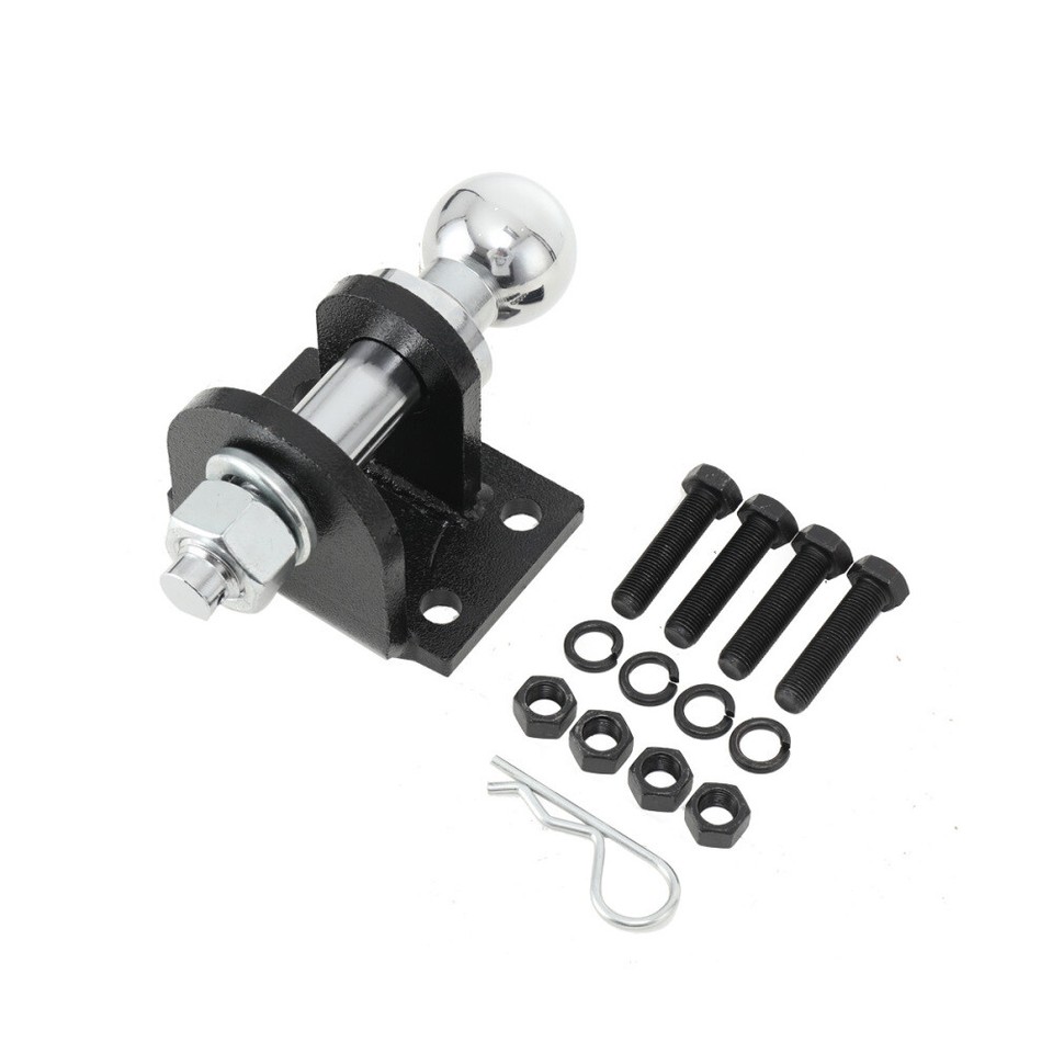 Towing Ball and Pin Universal Tow Hook Hitch Coupling with Bolts Tow ...