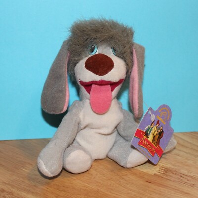 Anastasia Movie POOKA Puppy Dog Applause 1997 6" Plush Beanie Doll with ...