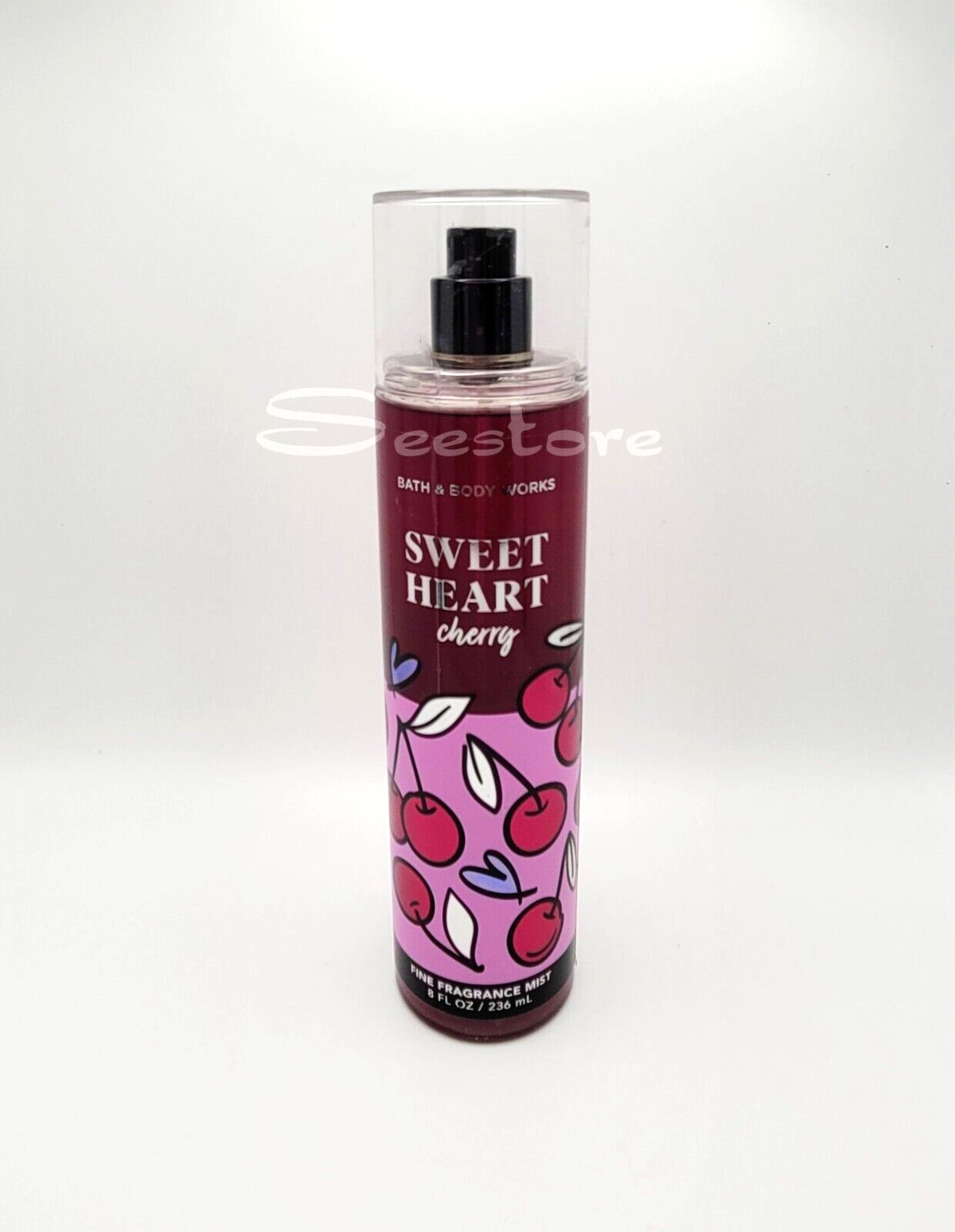 Bath and Body Works Sweet Heart Cherry Fine Fragrance Body Mist 8 oz ...