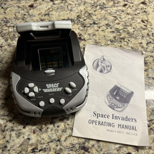 Vintage Excalibur Classic SPACE INVADERS Handheld Electronic Game ...