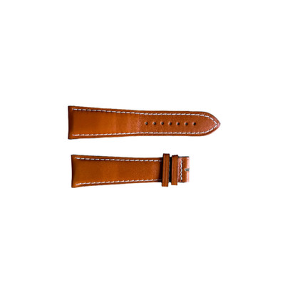 Authentic Longines Master Collection Orange Leather Watch Strap Band ...
