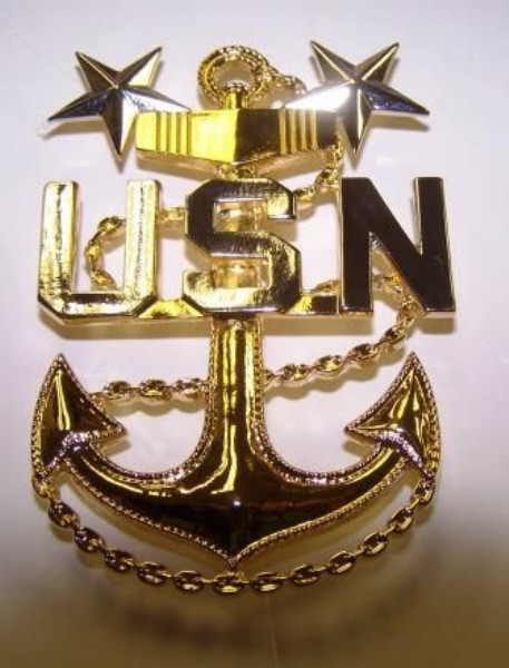 MASTER CHIEF PETTY OFFICER MCPO E-9 MINI CAP PIN US NAVY ENLISTED ...