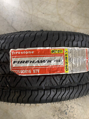 4 New 225 60 16 Firestone Firehawk PV41 Older Production Tires | eBay
