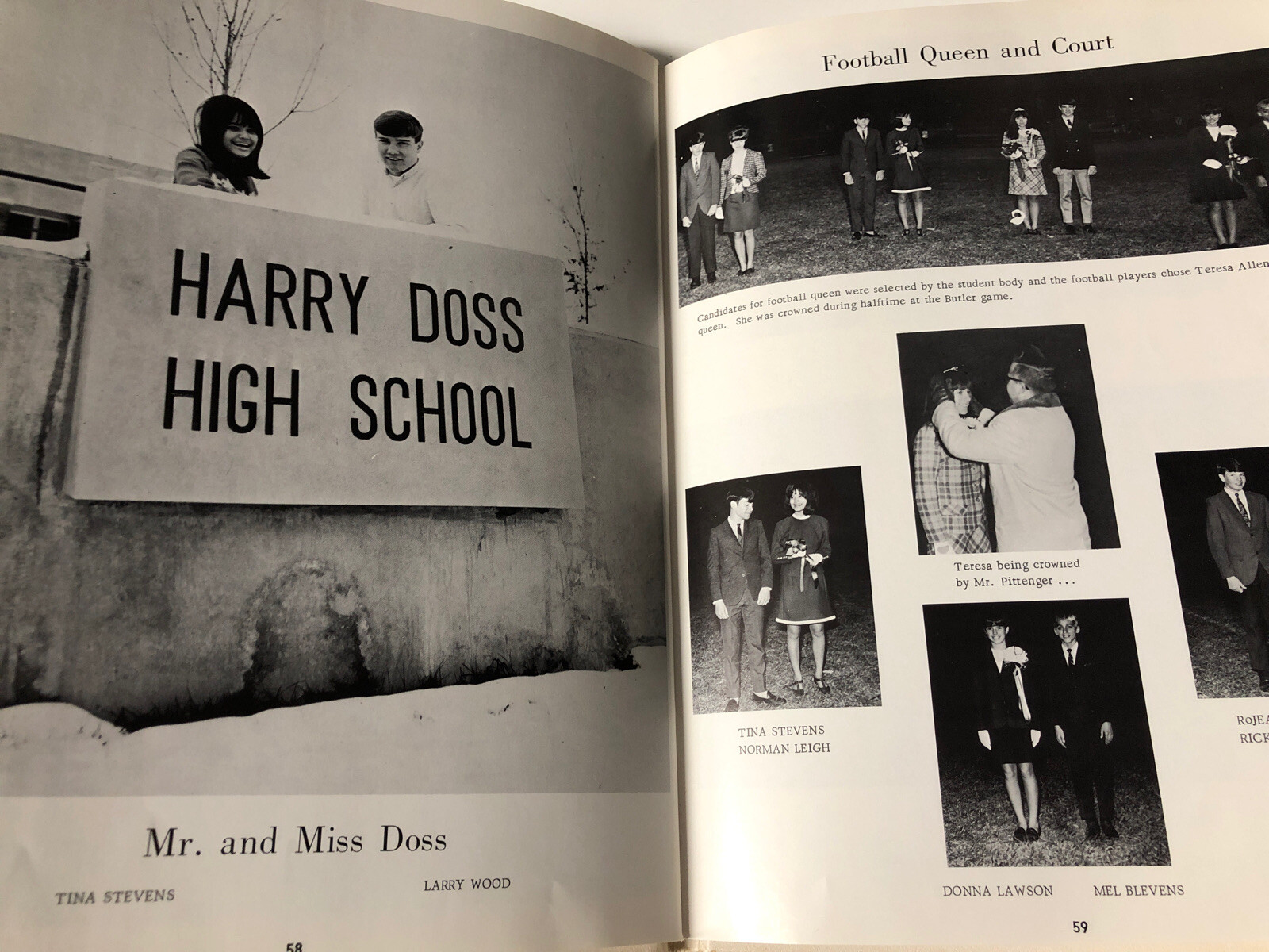 1968 Doss High School Yearbook Myth Louisville Kentucky Freshman Dragon ...
